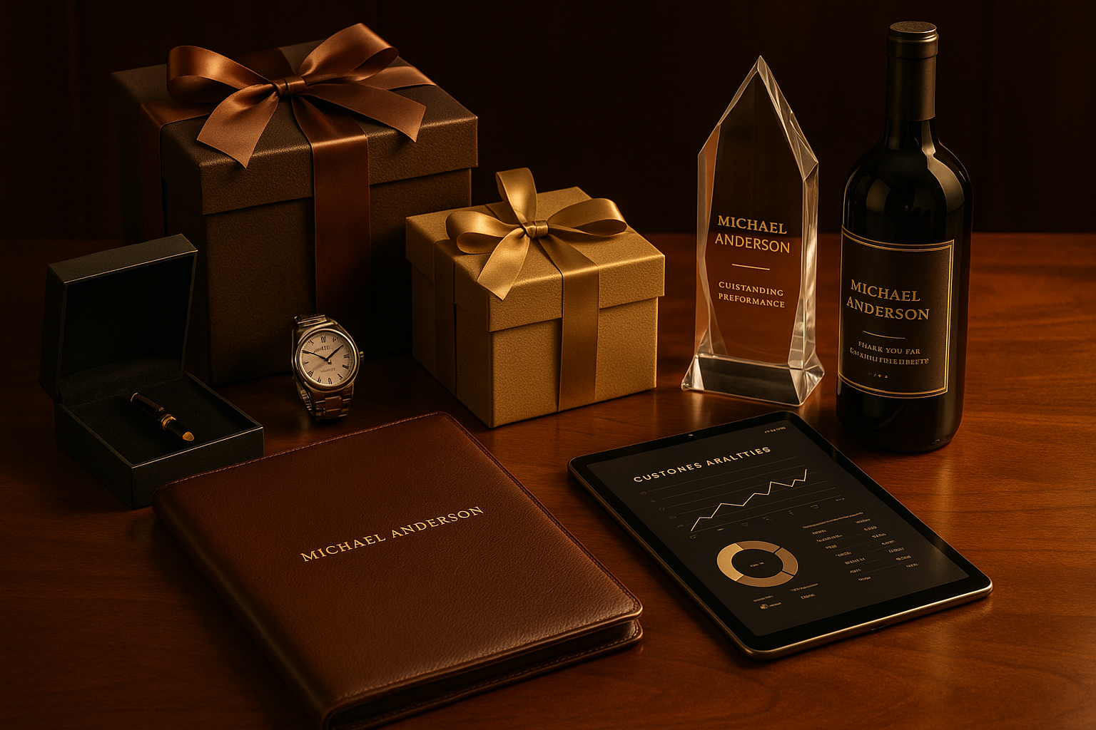 Presentes personalizados fazem parte da estratégia para clientes VIP